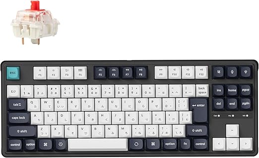 Amazon.co.jp: Keychron C3 Pro Custom Gaming Keyboard, Compact Numeric ...