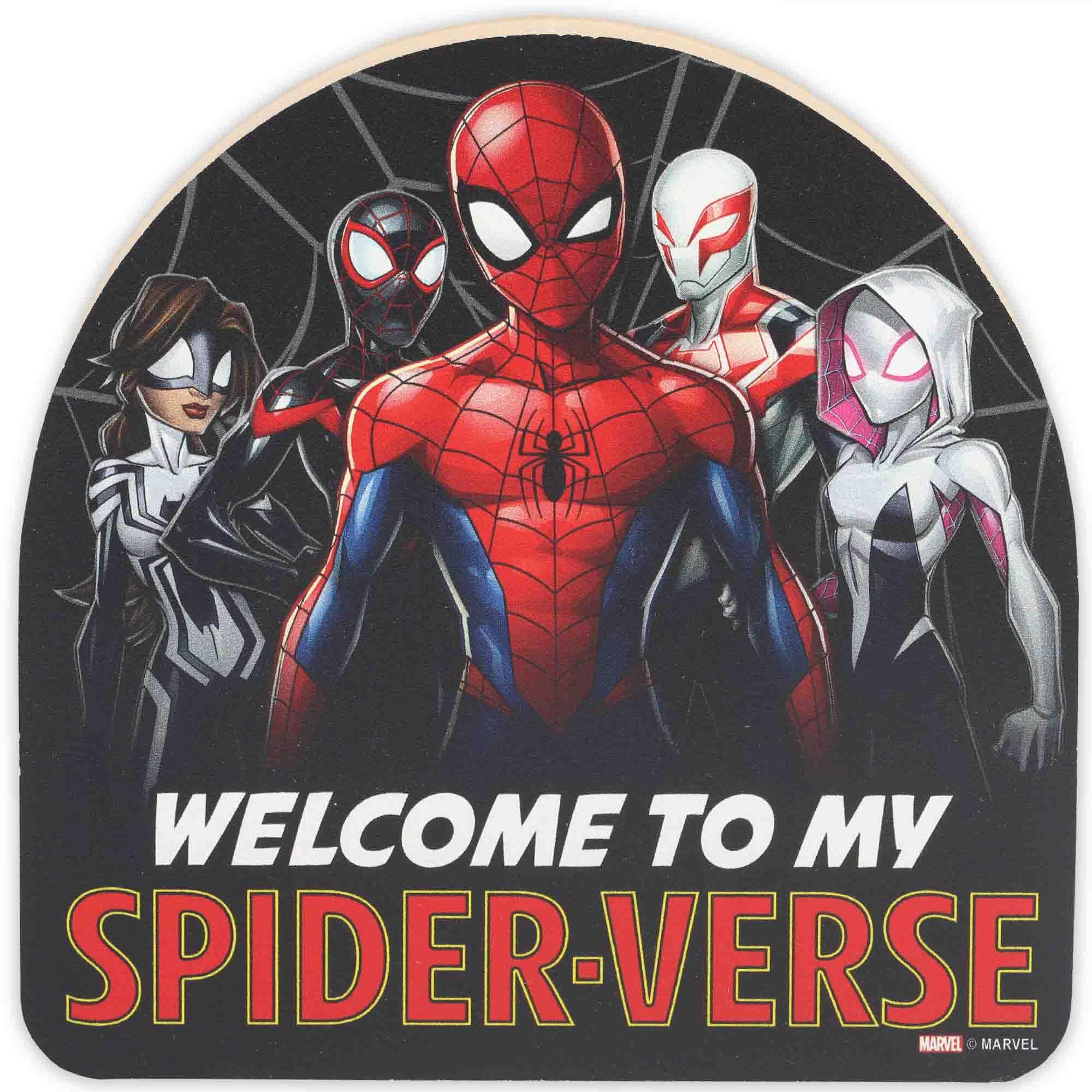 Amazon.com: Marvel Spider-Man Welcome to My Spider-Verse Shelf Sitter ...