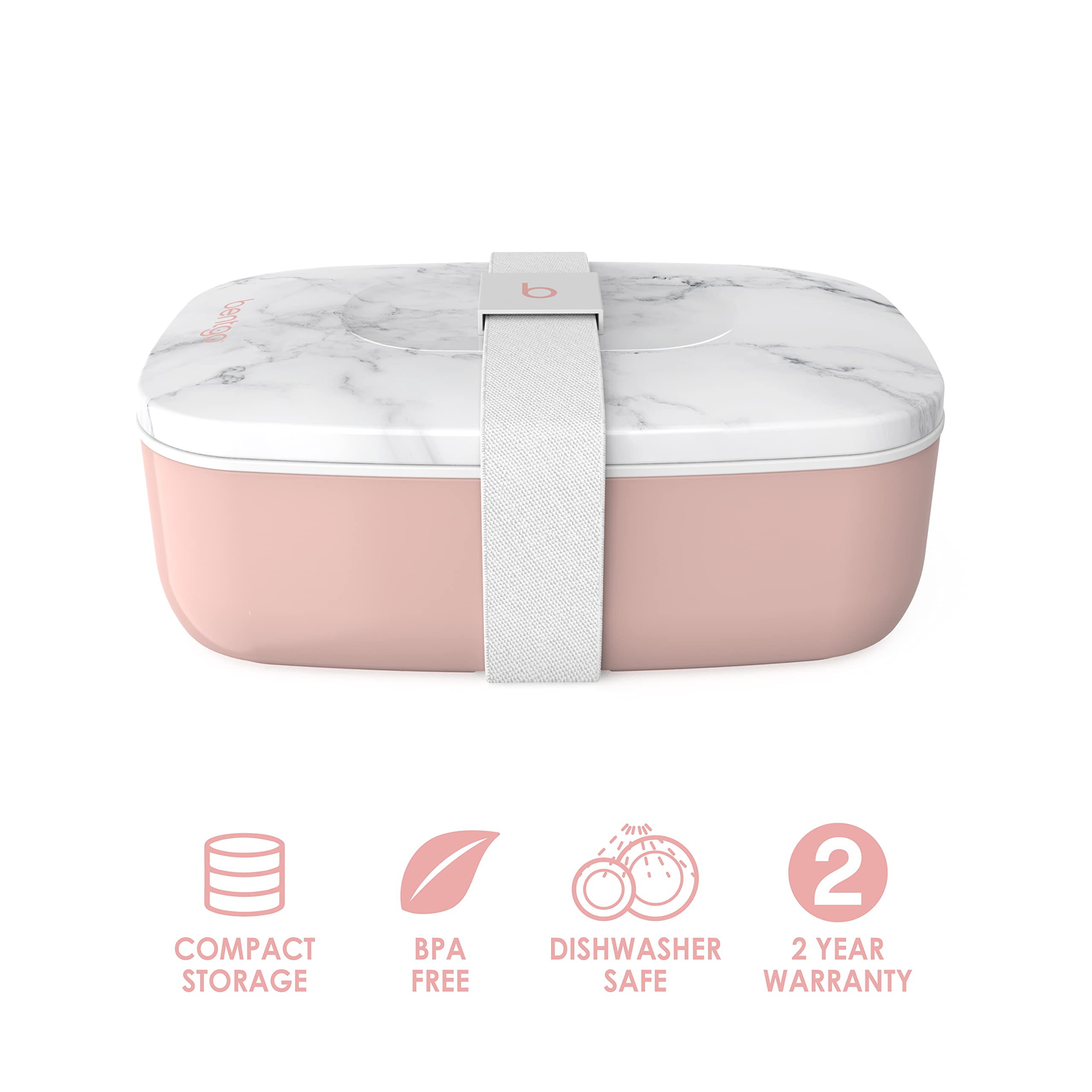 Bentgo Classic - All-in-One Stackable Bento Lunch Box Container ...