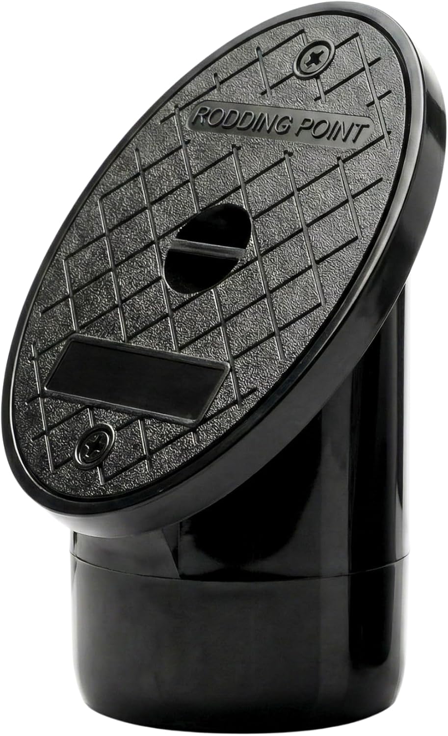 SHMOX Underground Drainage Oval Rodding Point - Plastic 110mm Black ...
