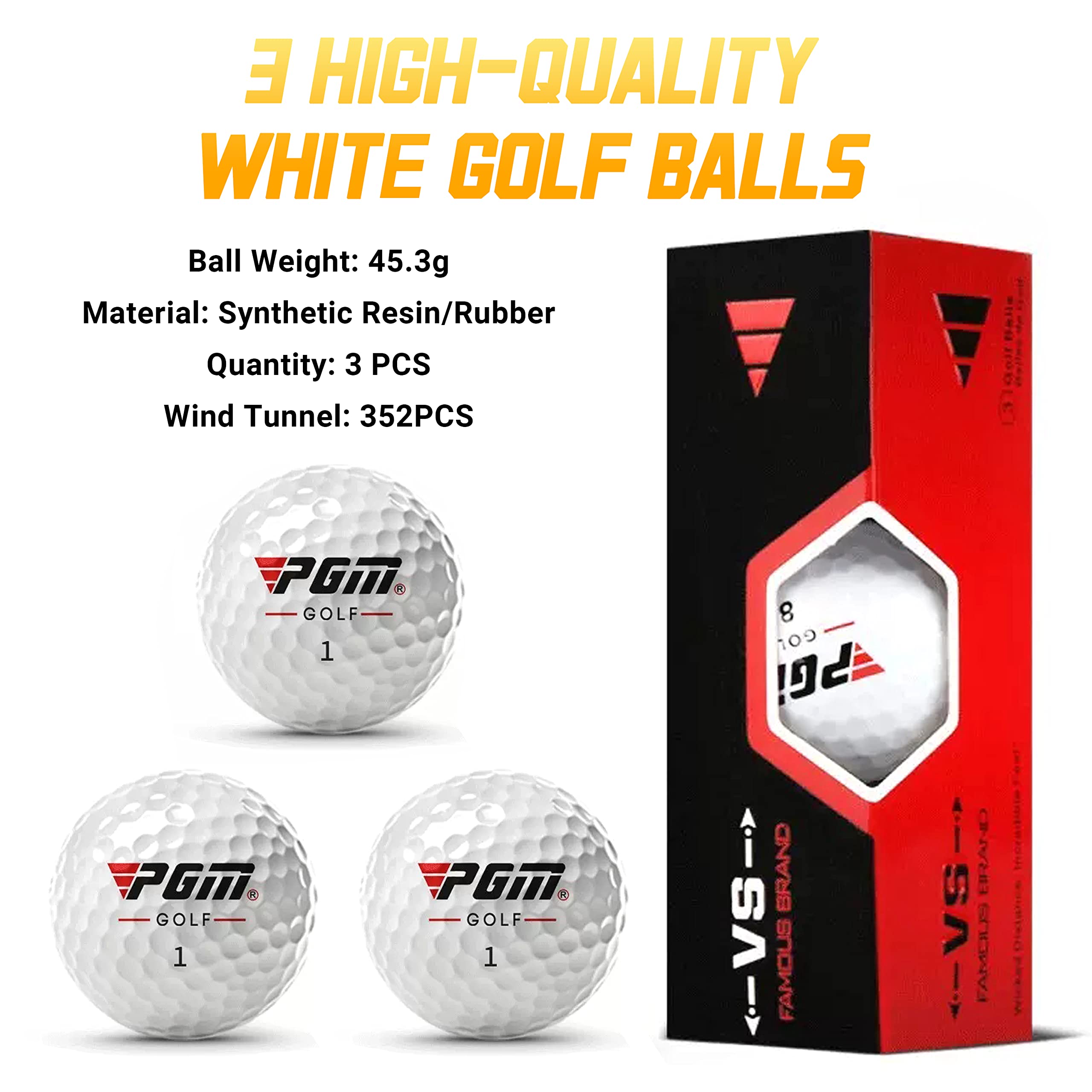 Snapklik.com : PGM Premium Golf Ball - Performance Golf Ball For ...