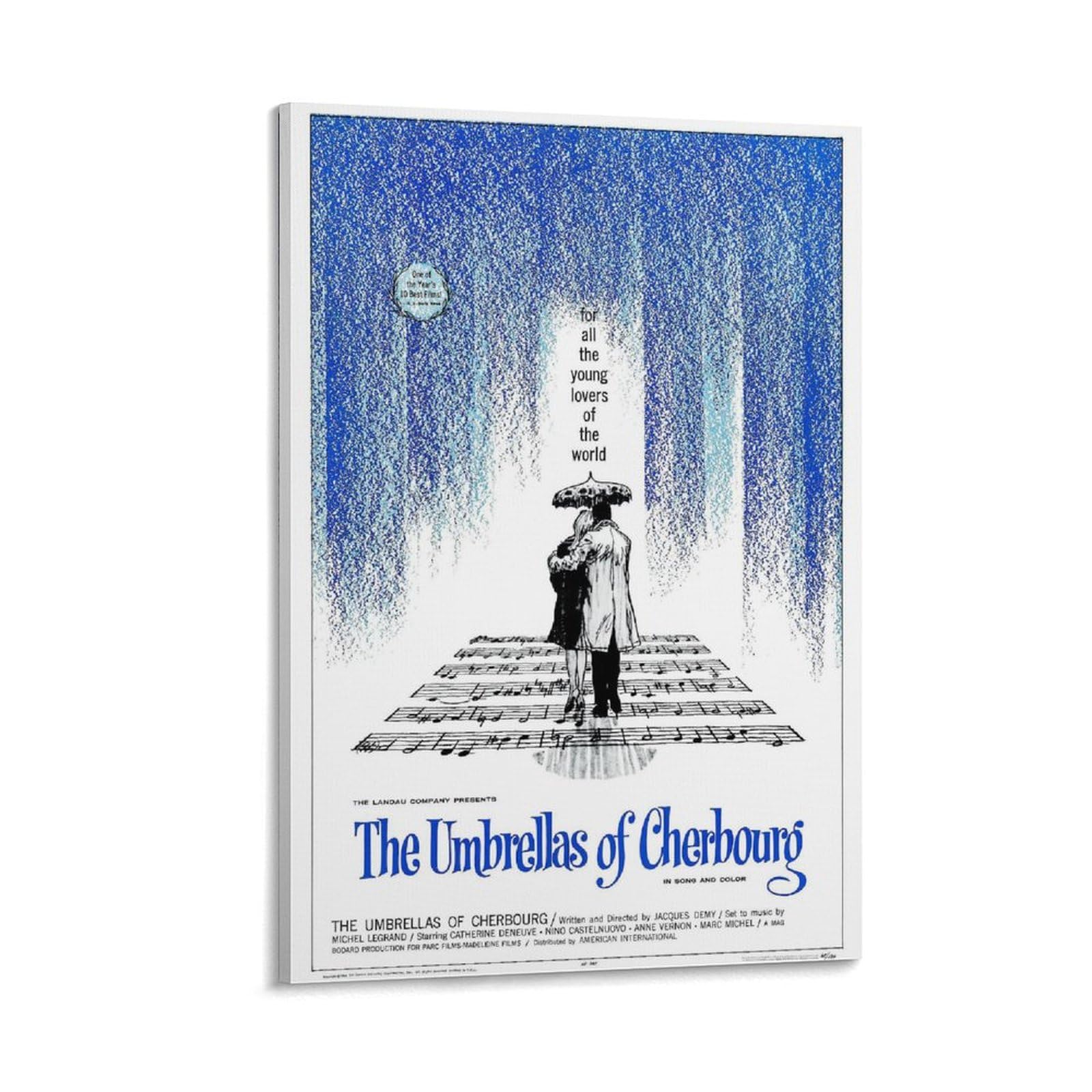The Umbrellas Of Cherbourg Poster The Umbrellas Of Cherbourg 4K UHD