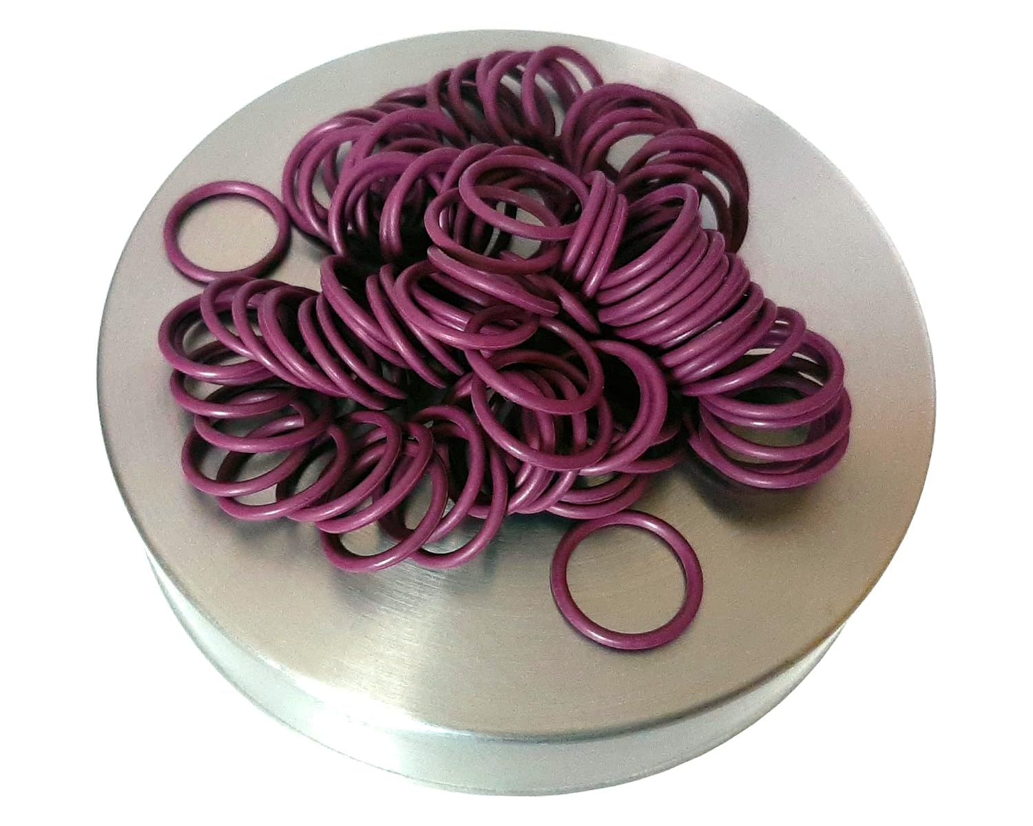 Amazon.com: 100 Paintball Tank Orings CO2 / HPA Purple Color Coded by ...