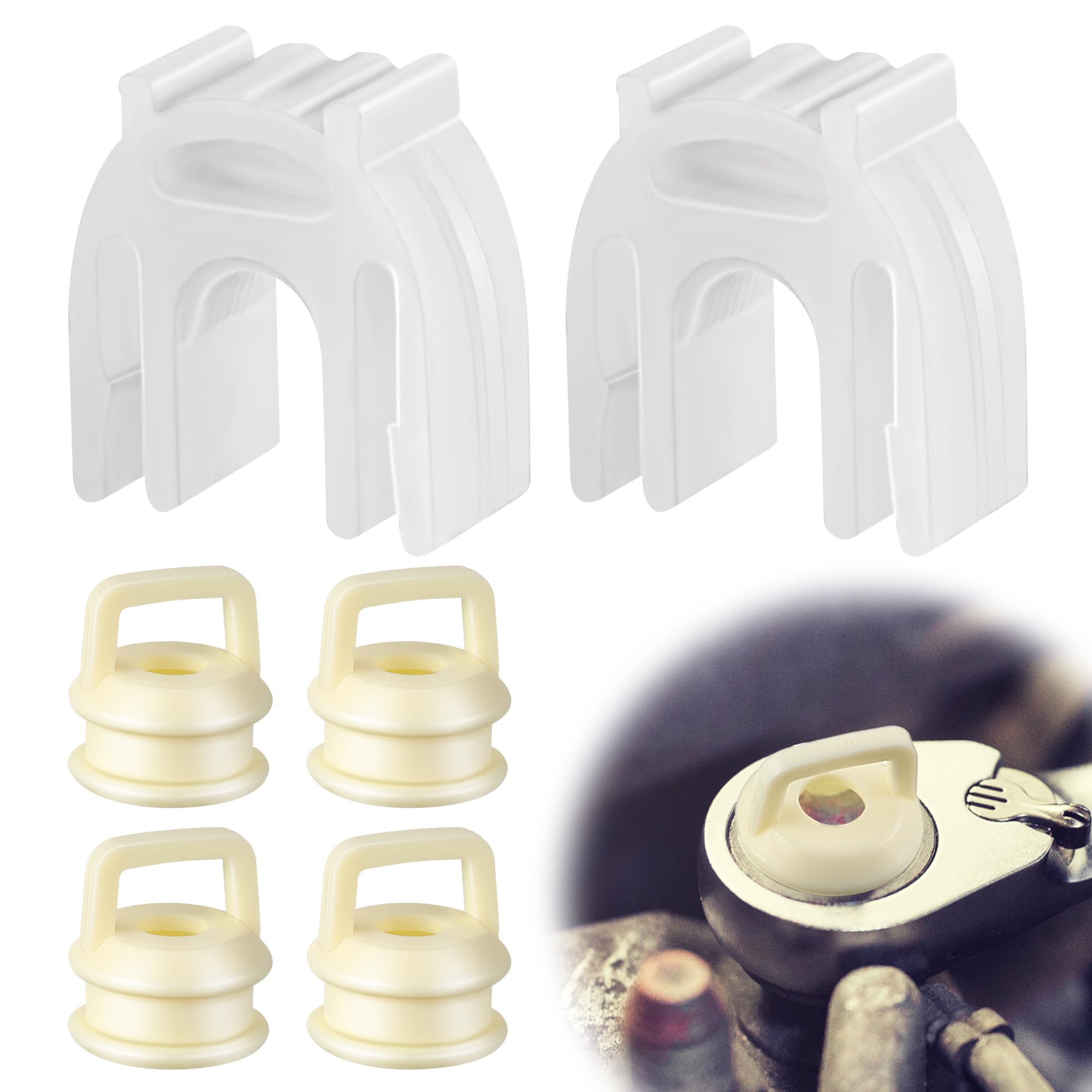 Snapklik.com : Gulfmew 2 Set/6 Pcs 14104 Shift Cable Bushing Kit ...