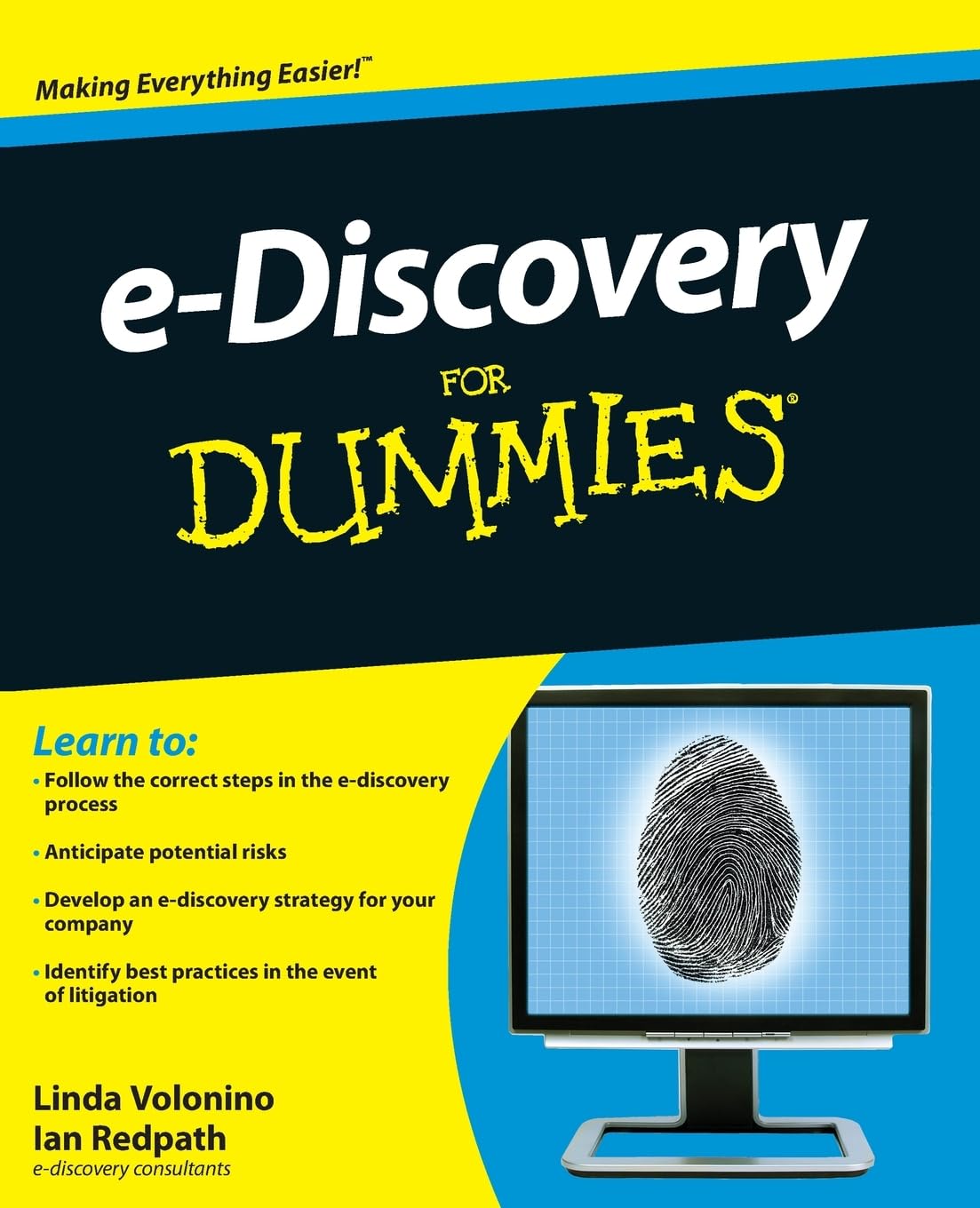 Amazon | e-Discovery for Dummies | Volonino, Linda | Network Administration