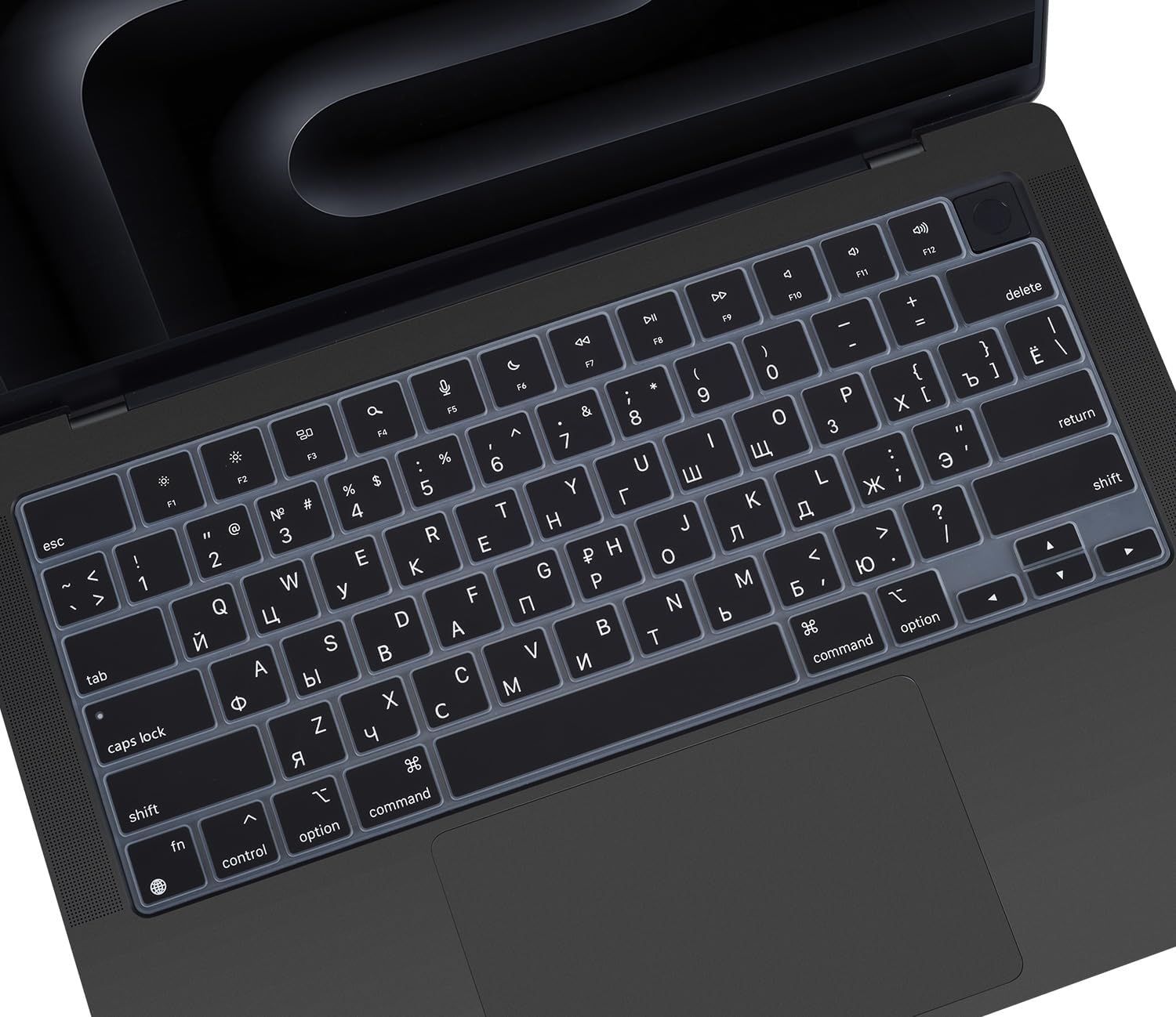 Amazon.com: Russian Keyboard Cover Skin for 2026-2021 Apple MacBook Pro ...