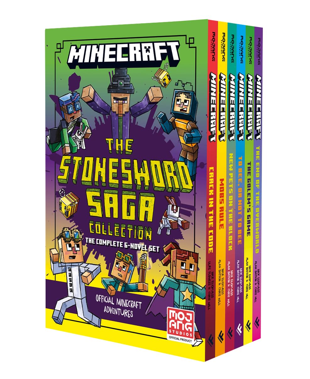 Minecraft Complete 6 Book Stonesword Saga: Official illustrated ...