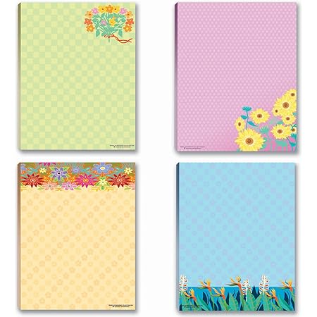 Amazon.com : Cactus Notepads - 4 To Do List Assorted Notepads ...