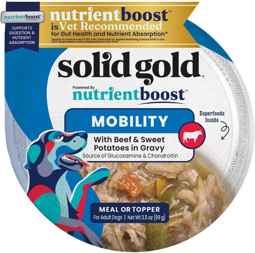 Amazon.com: Solid Gold Wet Dog Food Topper & Meal Cups - All Ages, Puppy & Senior, Small Breed ...