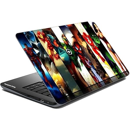 Paper Plane Design Laptop Skin Cover for All Makes and Models with Hard ...