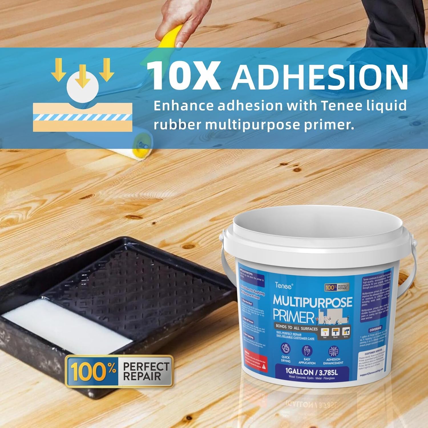 Snapklik.com : Tenee 1 Gallon Liquid Rubber Multi-Purpose R