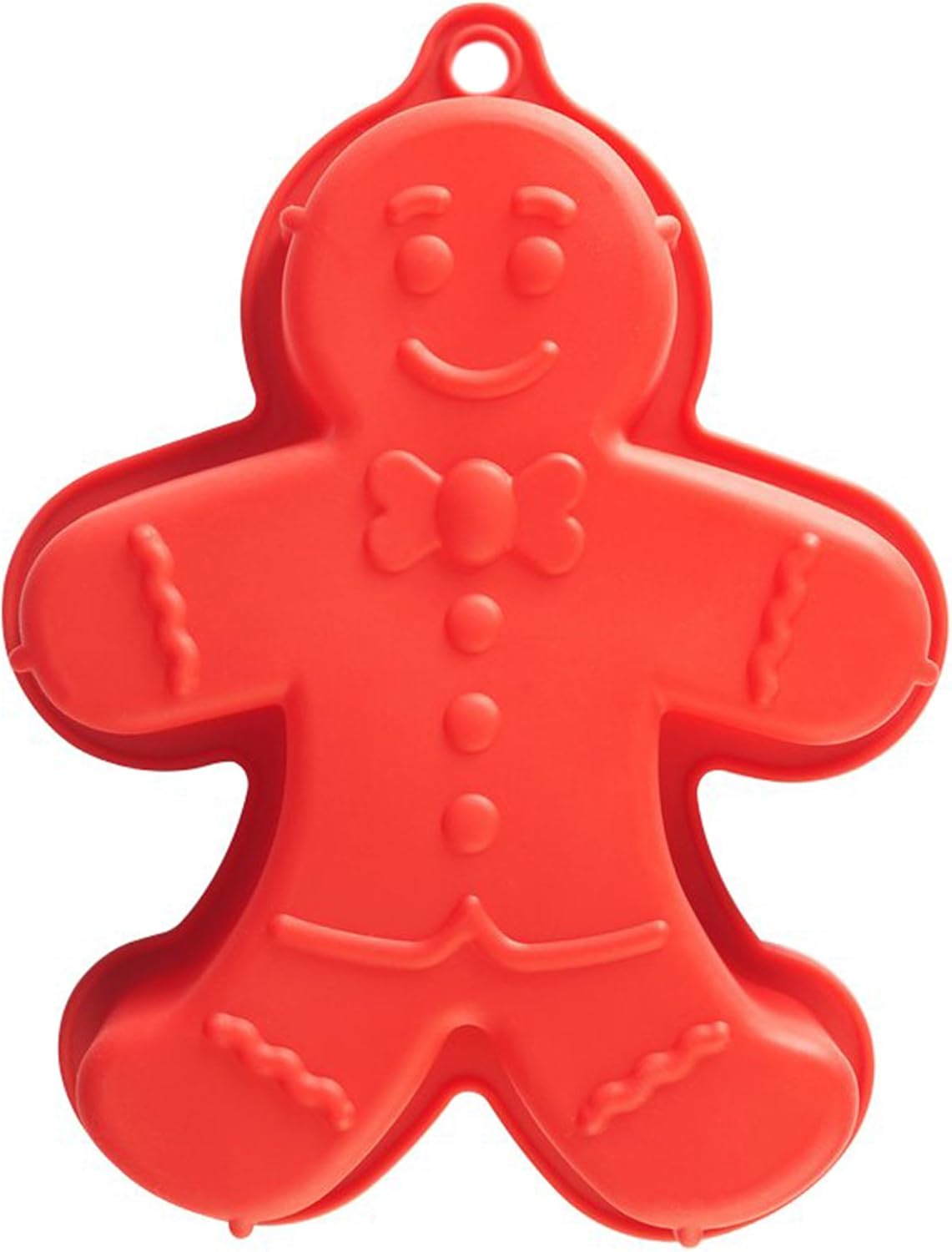 Mason Cash 2007.954 Silicone Gingerbread Man Cake Mould, Orange ...