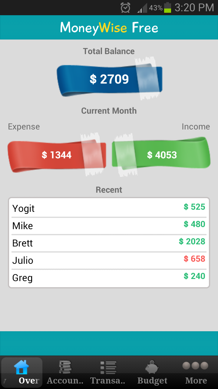 MoneyWise Free - App on Amazon Appstore
