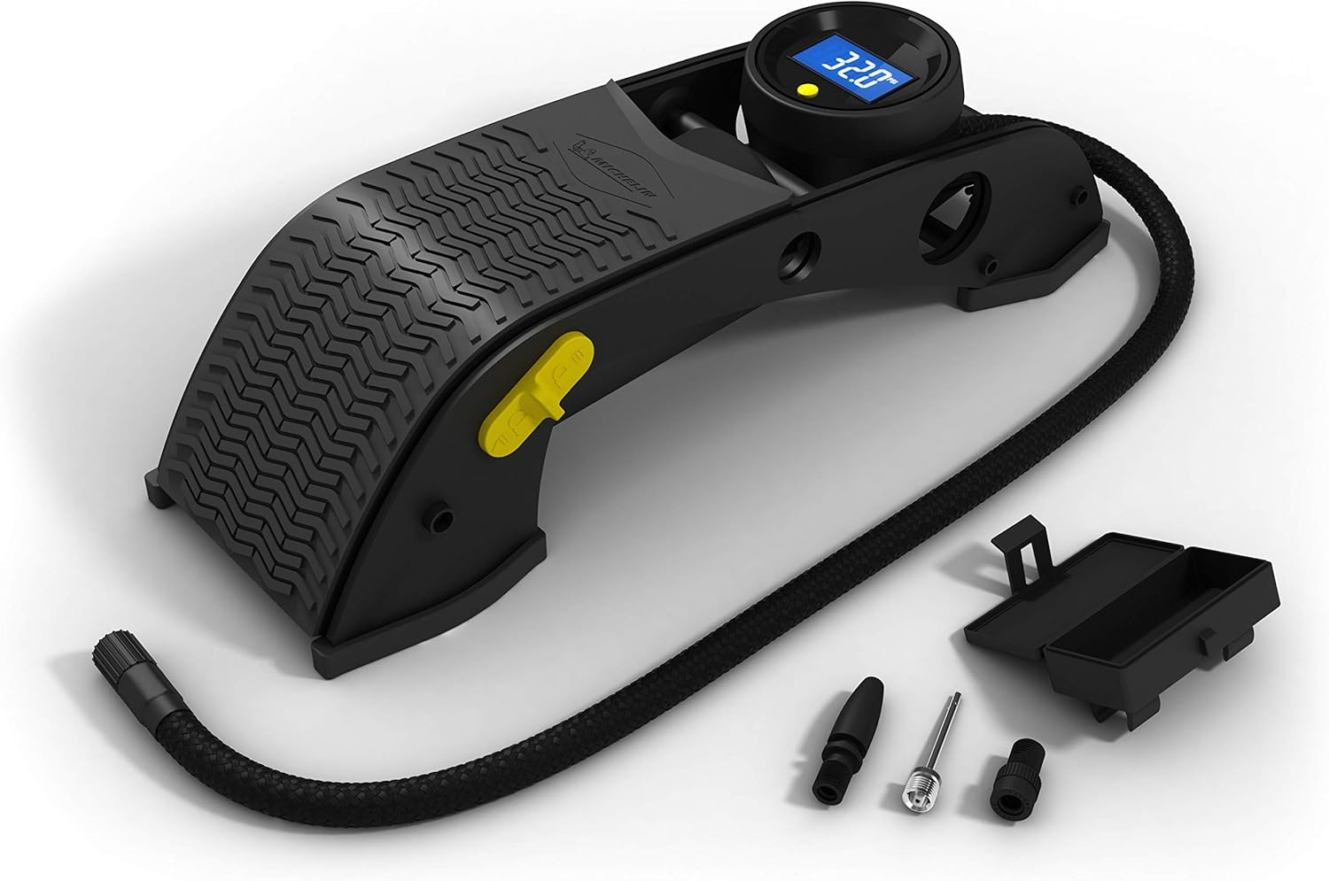 Amazon.com: MICHELIN Digital Single Barrel Foot Pump : Automotive