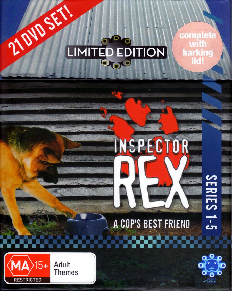 Inspector Rex (Series 1-5) - 21-DVD Box Set (Barking Box) ( Kommissar ...