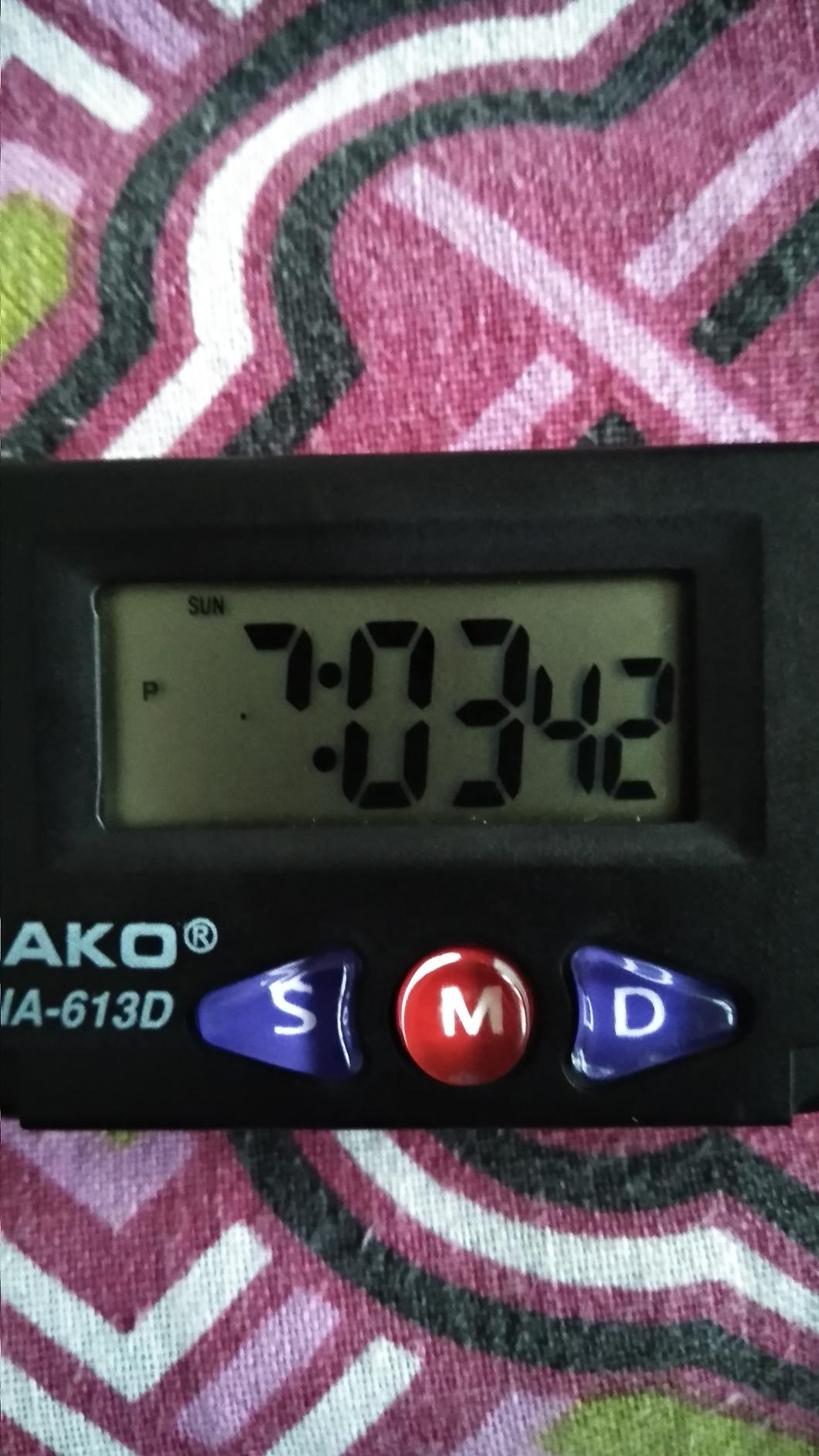 Nako NA-613D Plastic Quartz Clock for Car (Black, Small) : Amazon.in ...