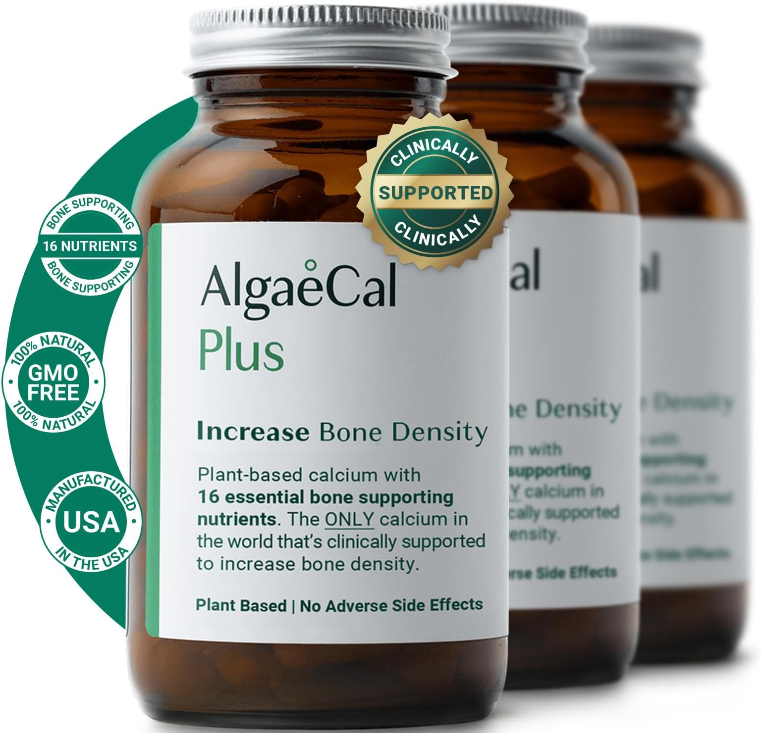 Amazon.com: ALGAECAL Plus - Organic Red Algae Calcium Supplement ...