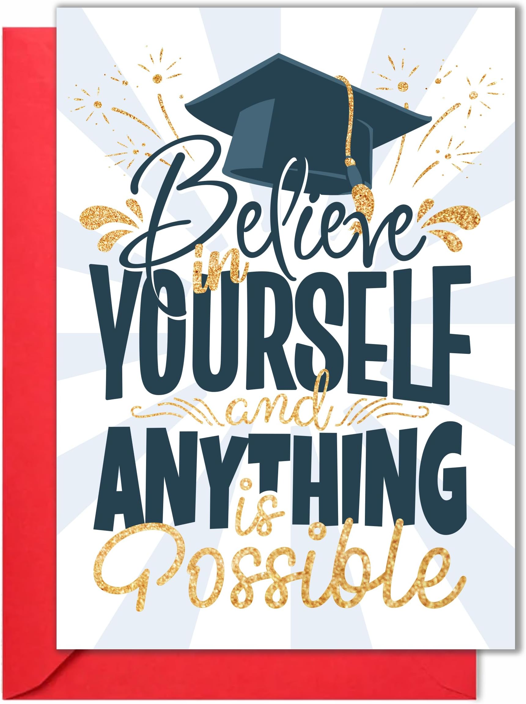 Amazon.com : Graduation Card for Him Her, Cute Graduation Gift for High ...