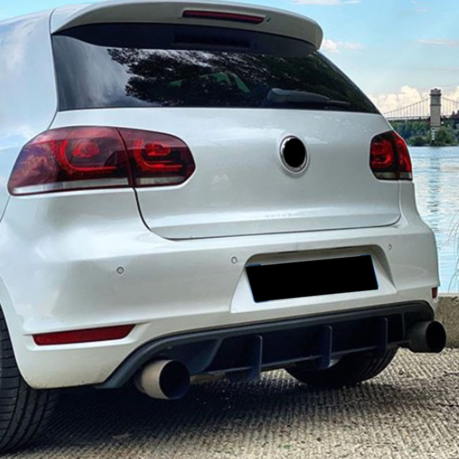 Volkswagen Mk6 Gti Rear Diffuser Maxton Design Street Pro Rear