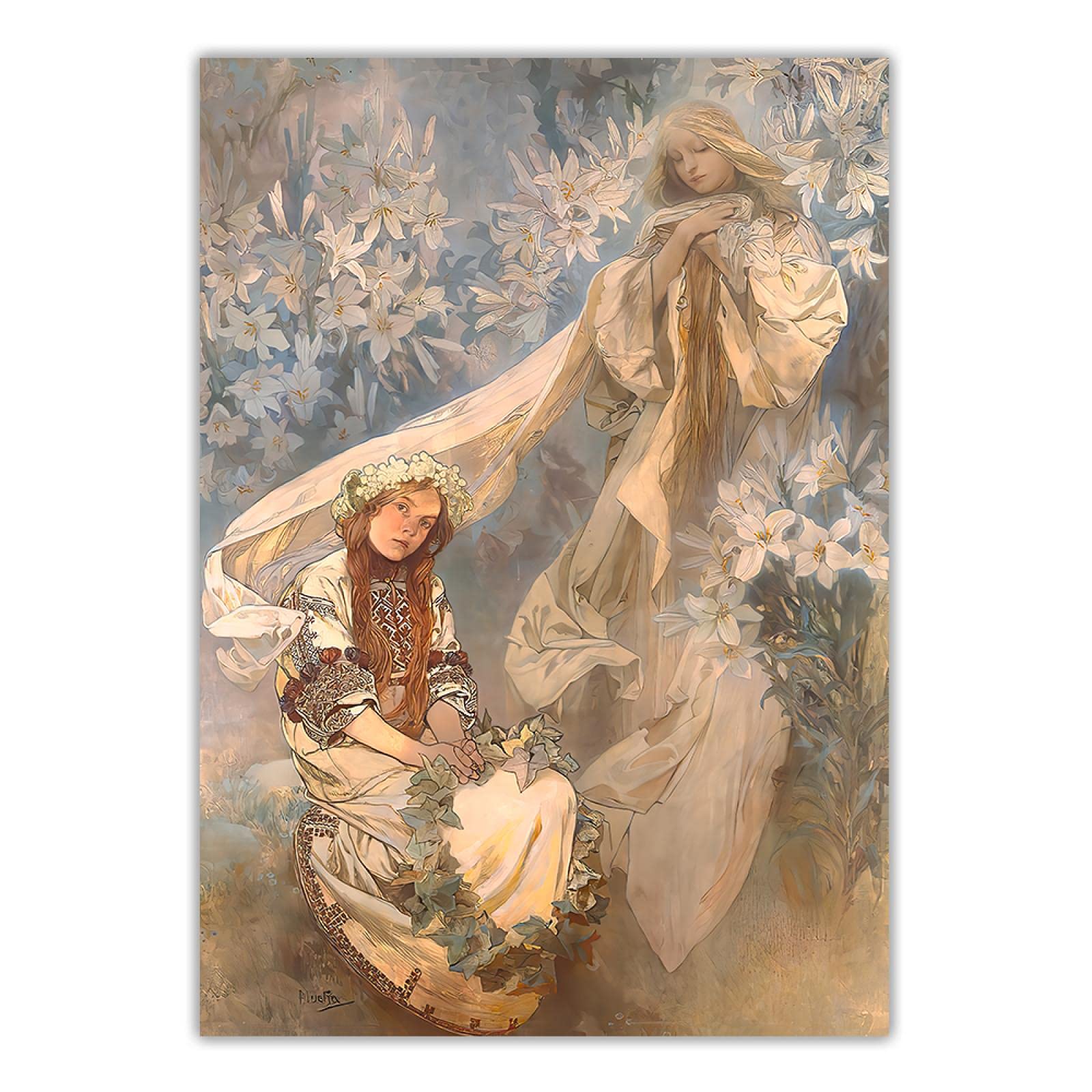 Alphonse Mucha Oil Paintings