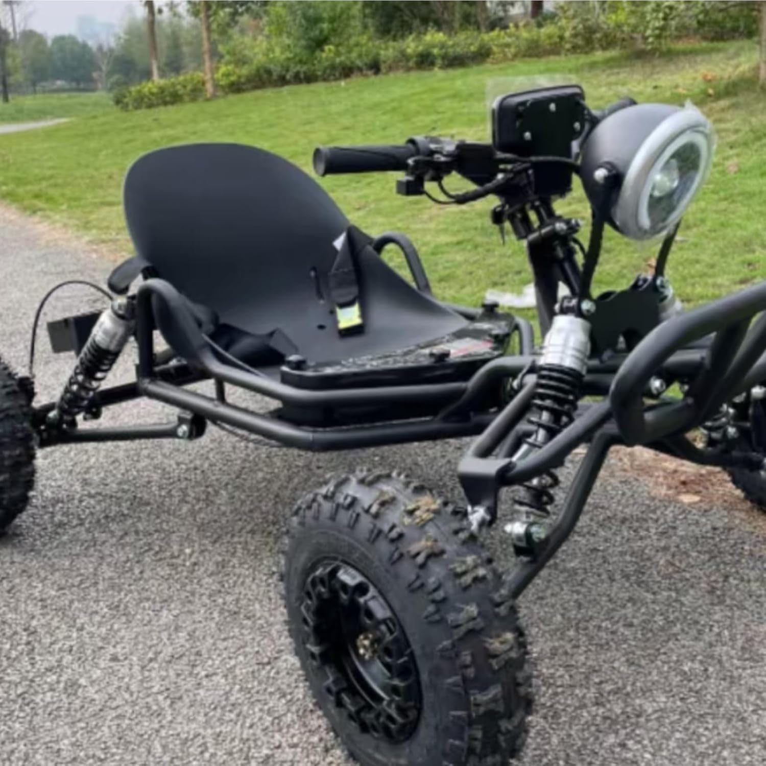 Amazon.com: kaiwrxin 2000W Electric Go Kart for Adults and Kids, 25MPH ...
