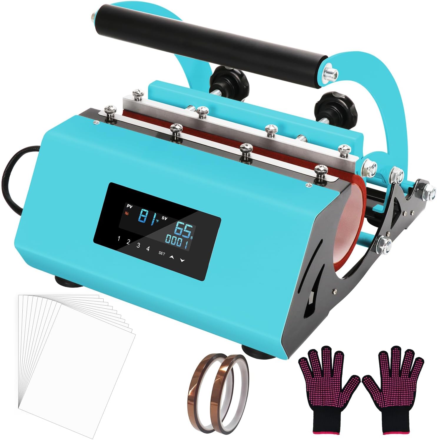 Amazon.com: Tumbler Heat Press 11-30oz Portable Mug Press Machine for ...