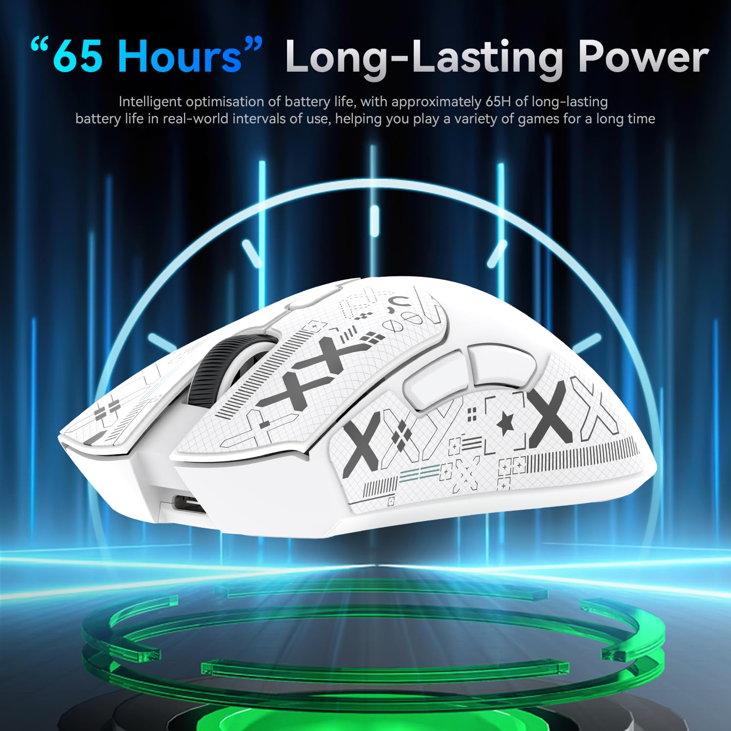 Snapklik.com : MAMBASNAKE Attack Shark R1 Wireless Gaming Mouse, PixArt ...