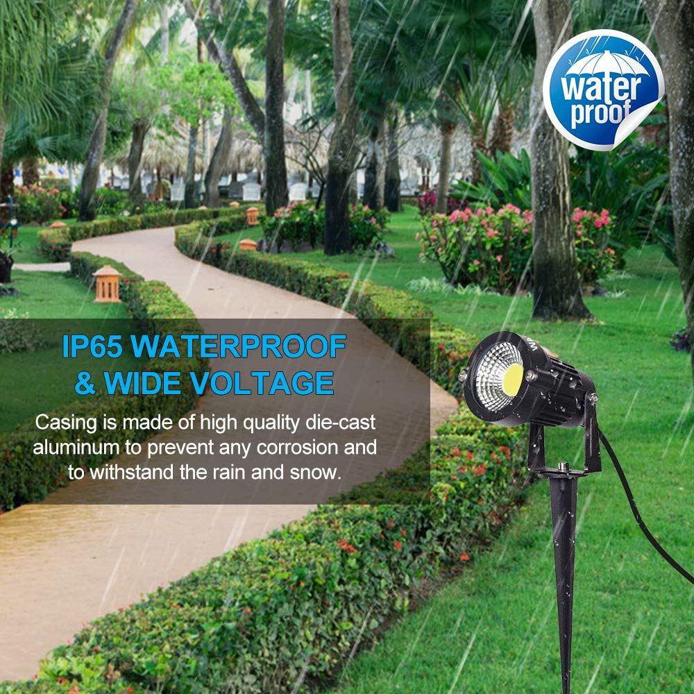 Snapklik.com : LED Landscape Spotlight Outdoor,IP65 Waterproof Garden ...