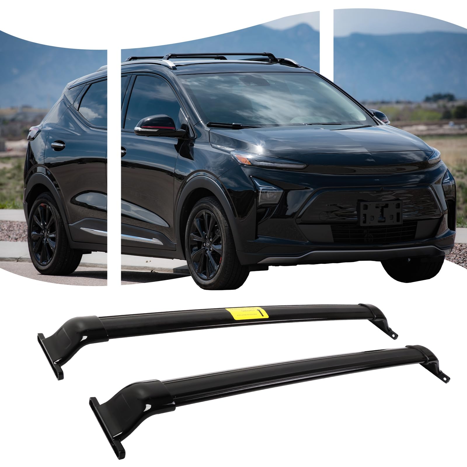 Heavy Duty 220LBS Noiseless Roof Rack Cross Bars Fit for Chevy ...