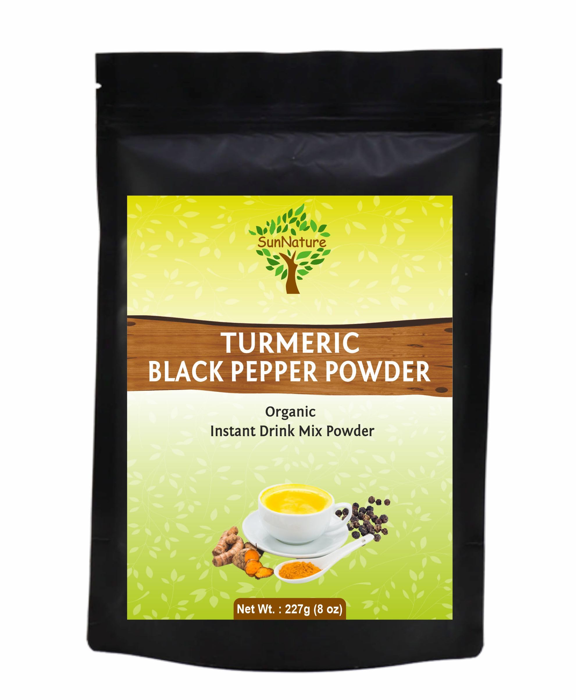 Amazon.com : SunNature Turmeric Curcumin Powder with Black Pepper ...