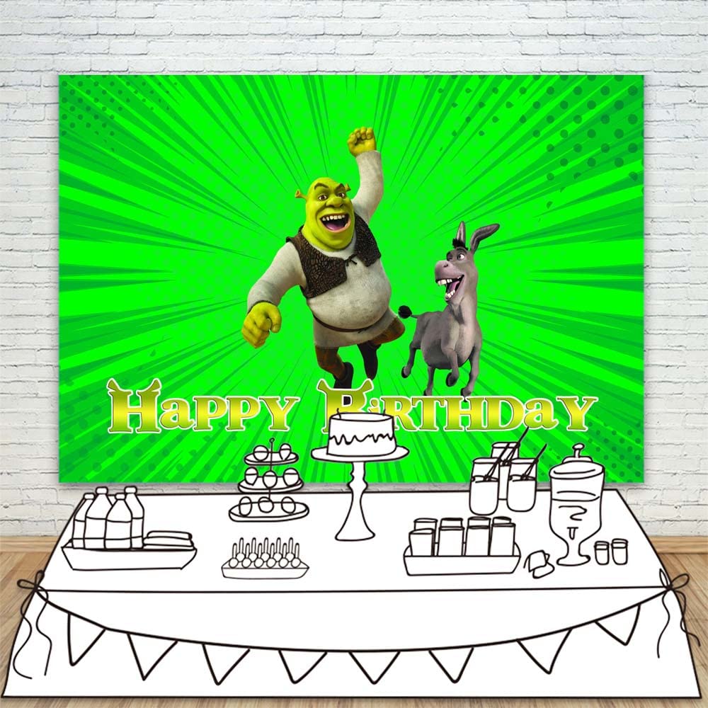 Shrek Happy Birthday Cards Printable Boys 4 Shrek Free Printable