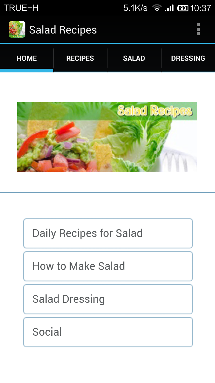 Daily Recipes for Salad - App on Amazon Appstore