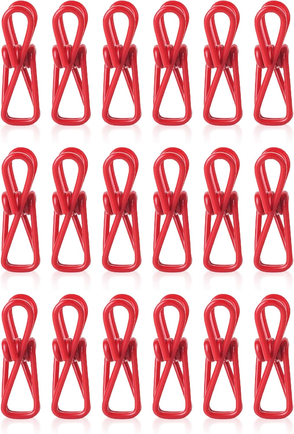 Amazon.com: Mr. Pen- Chip Clips, 18 Pack, 2 Inch, Red, Utility PVC ...