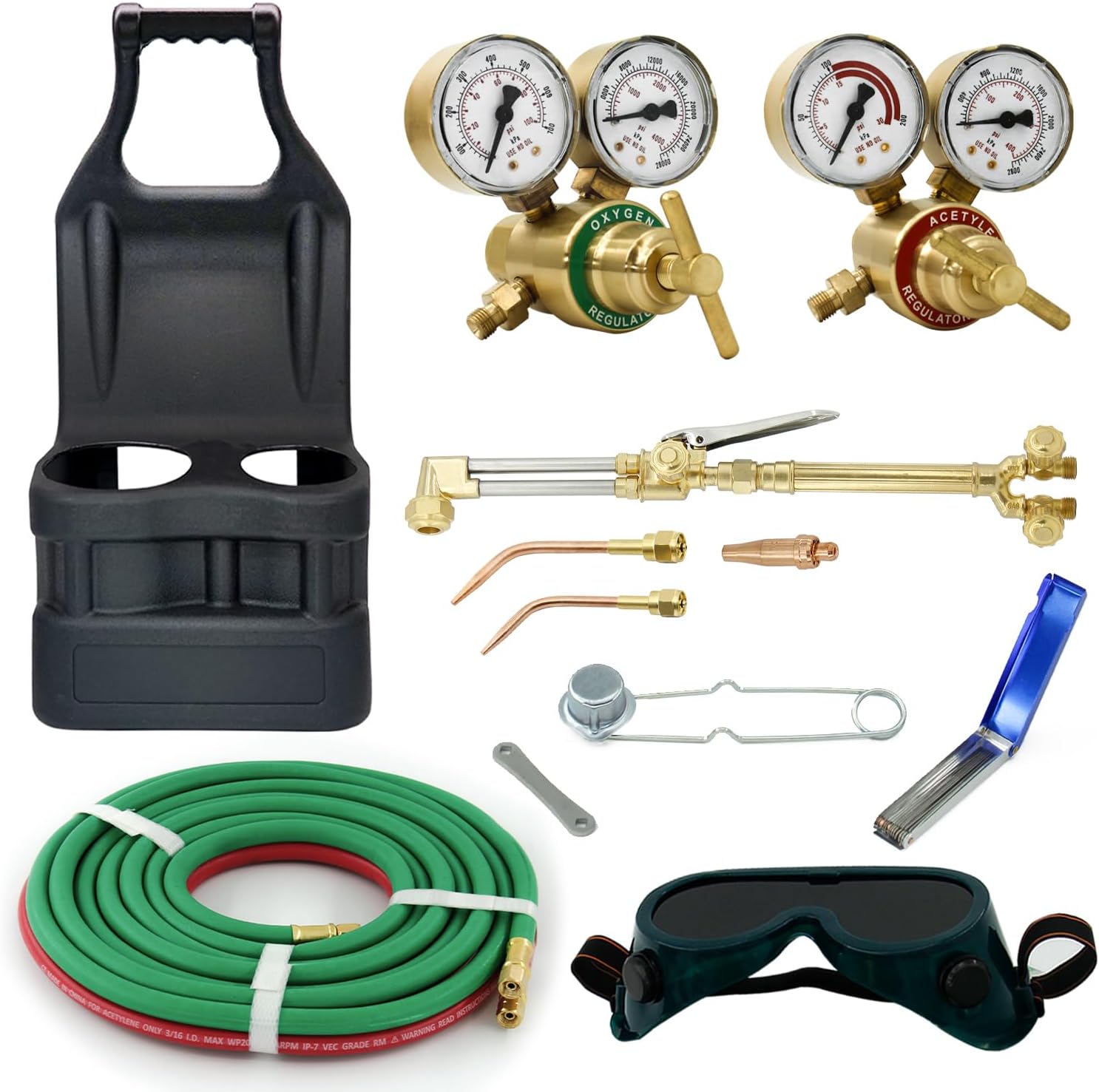 Amazon.com: 0384-0947 Victor Portable Tote Torch Kit Set Cutting Outfit ...