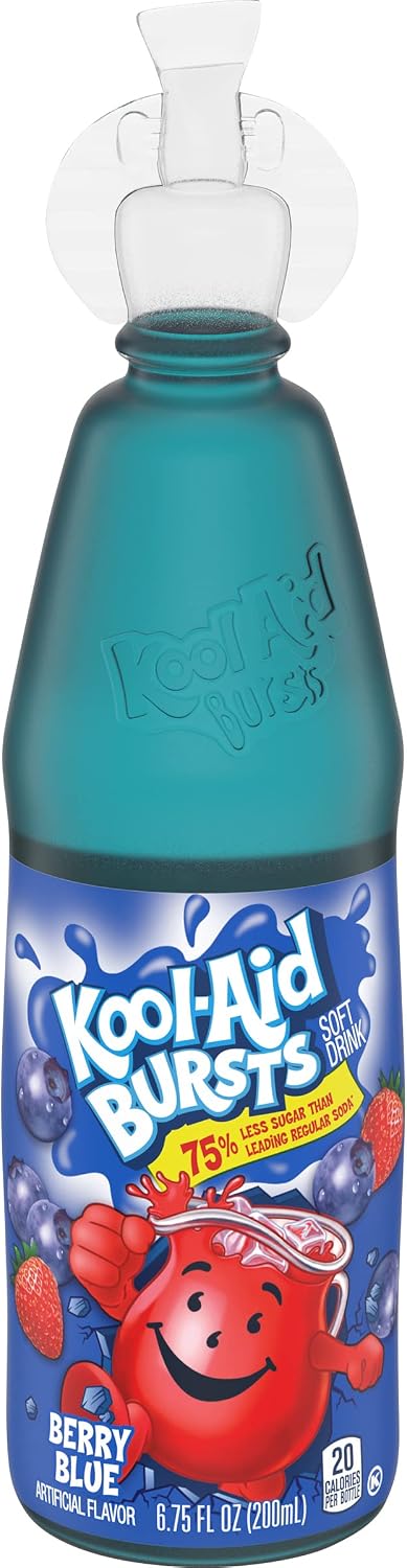 Kool-Aid Burst Blue Moon Berry Flavor, 6.7500-Ounce (Pack of 12 ...