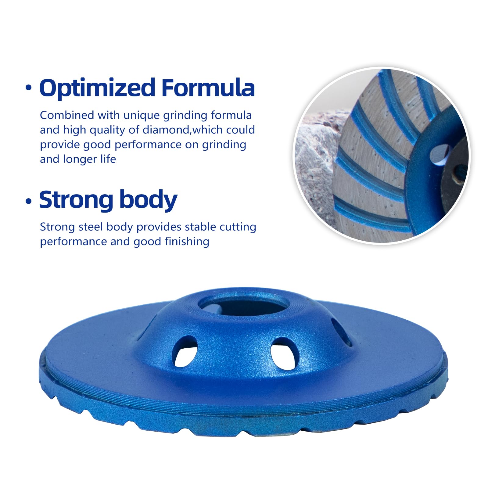 Snapklik.com : SALI Diamond Concrete Grinding Wheel 4 Inch For ...