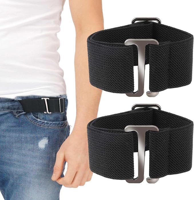 Abeillo 1 Pair/ 2PCS Elastic Belt, Newly Upgraded Side Belts No Buckle ...
