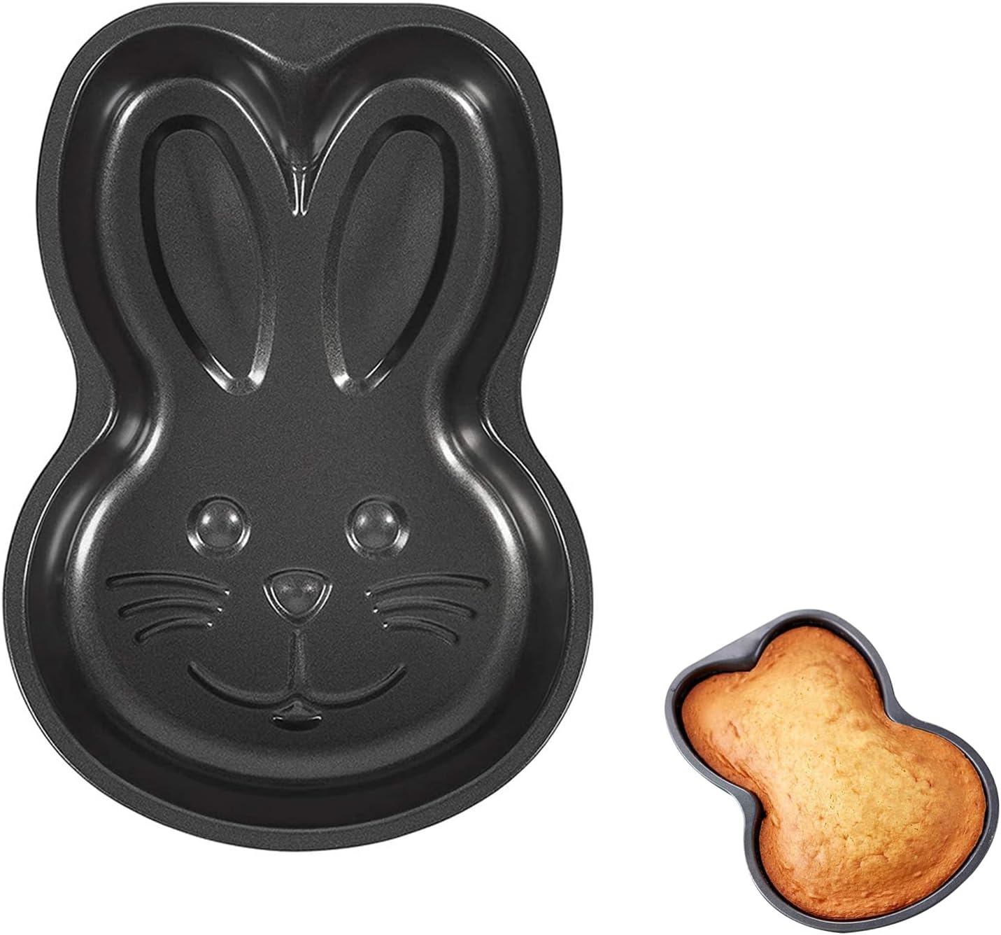 Amazon.com: MIXCUT Loaf Pan - Non-Stick Bread Pan Cat Shaped Cake Mold ...
