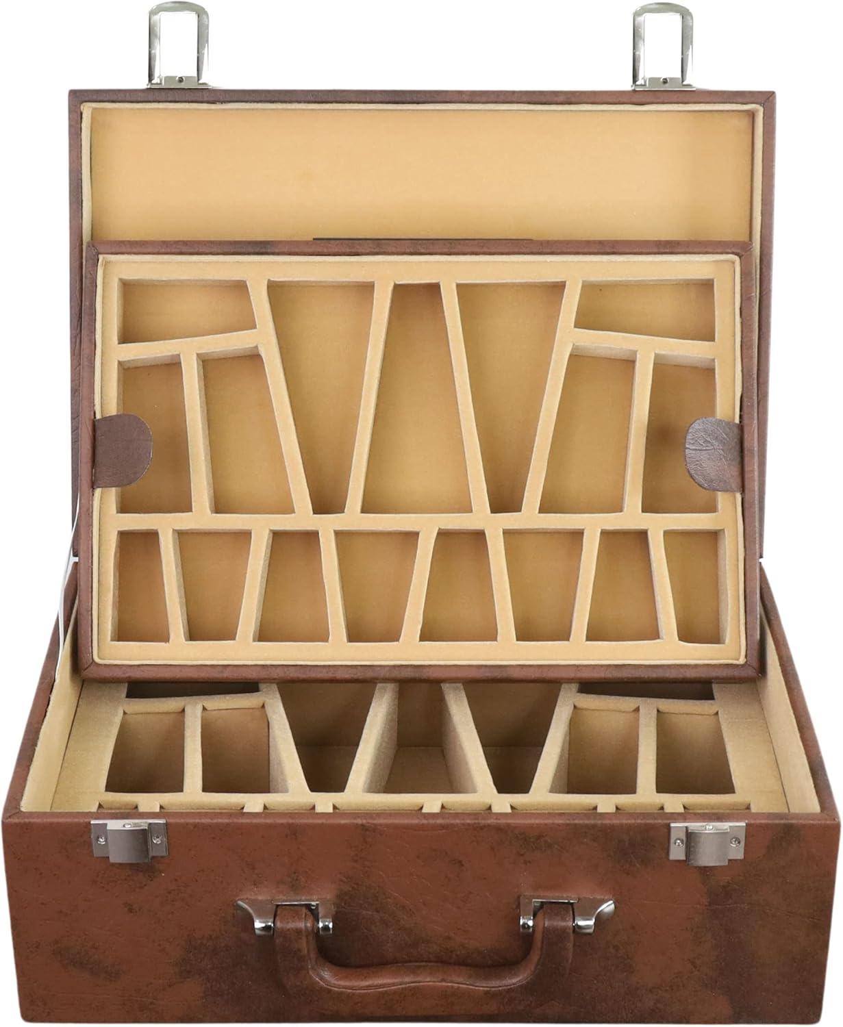 Amazon.com: Royal Chess Mall - Signature Leatherette Coffer Storage Box ...