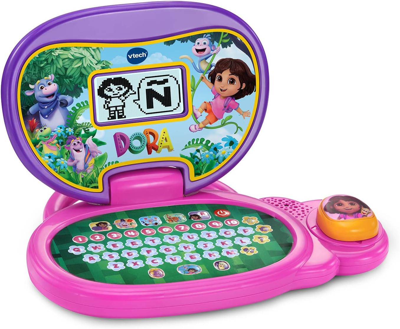 Amazon.com: VTech Dora More to Explore Learning Laptop : Toys & Games