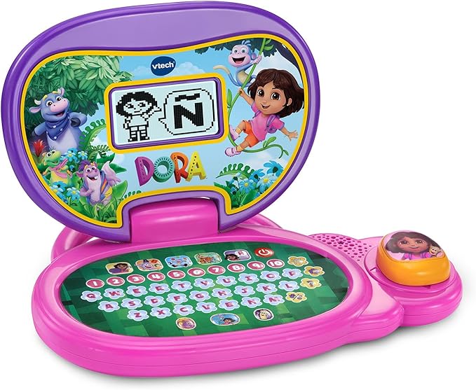 Amazon.com: VTech Dora More to Explore Learning Laptop : Toys & Games