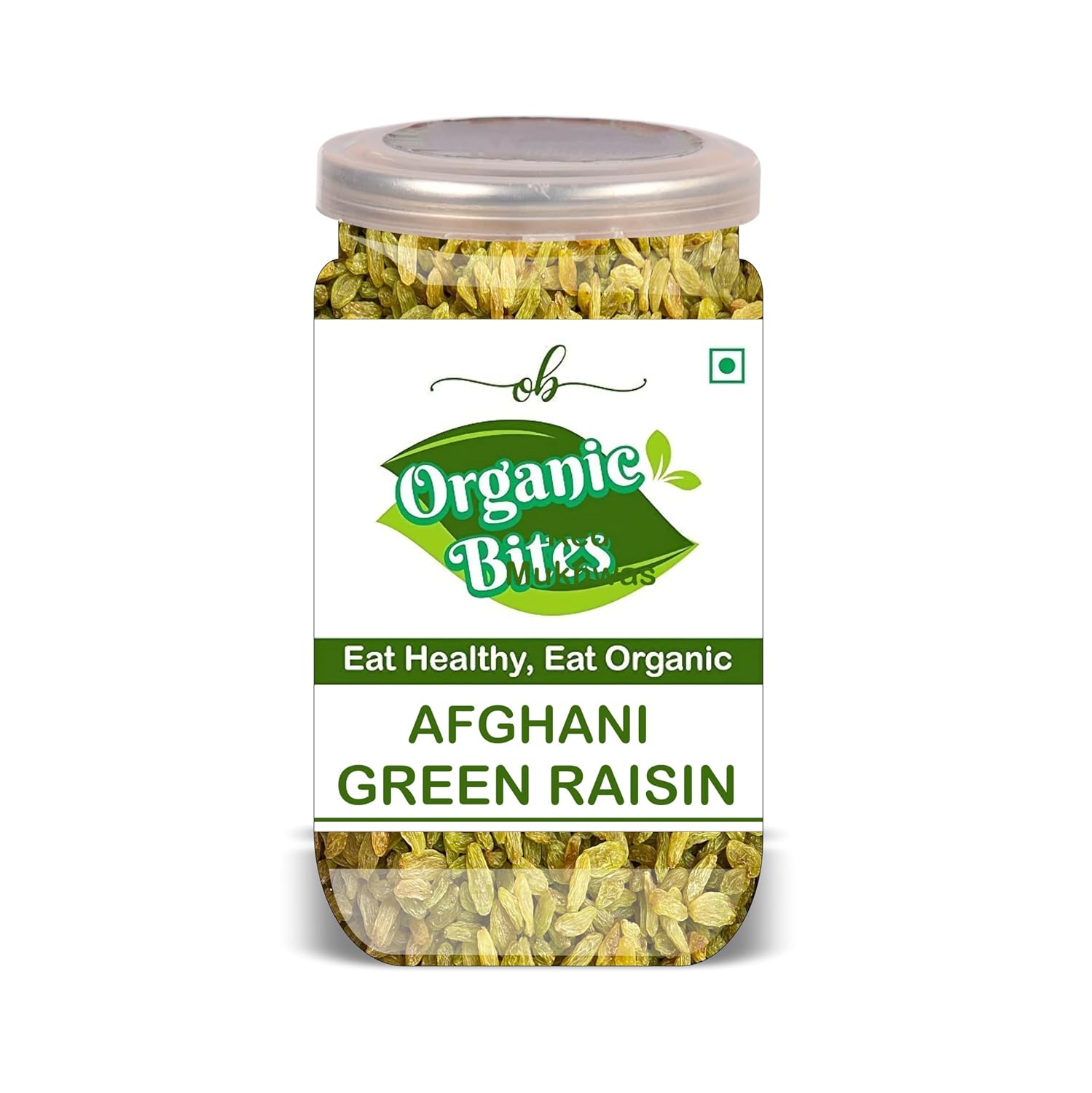 Amazon.com: ORGANIC BITES Afghani Green Raisin 300 Gram Airtight ...