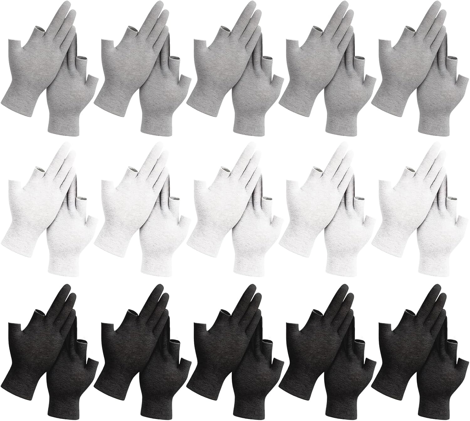 Eczema Gloves, 18cm x 9cm, 15 Pairs Moisturising Sleep Gloves with ...
