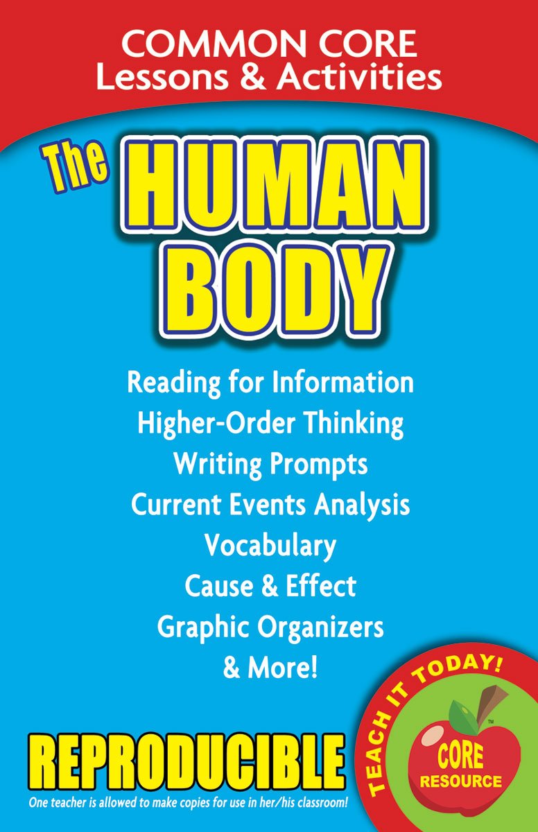 The Human Body - Common Core Lessons and Activities: Carole Marsh ...