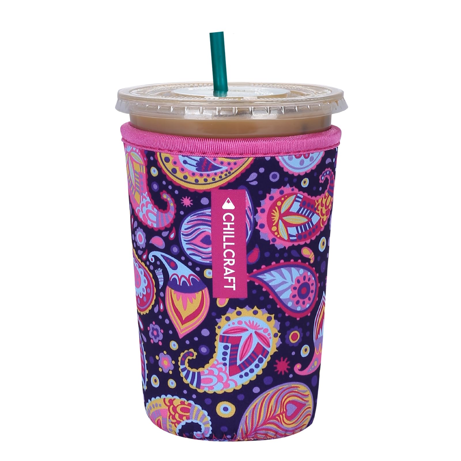 Amazon.com: ChillCraft Iced Coffee Sleeve - Cold Soda Insulated ...