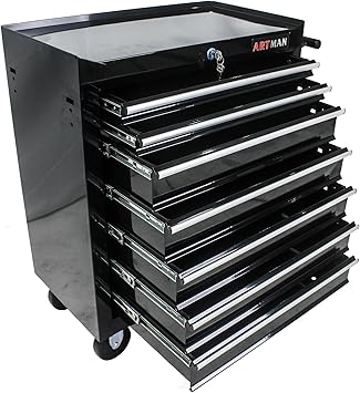 Amazon.com: EliteZ 7-Drawer Rolling Tool Box, Tool Chest with Wheels ...