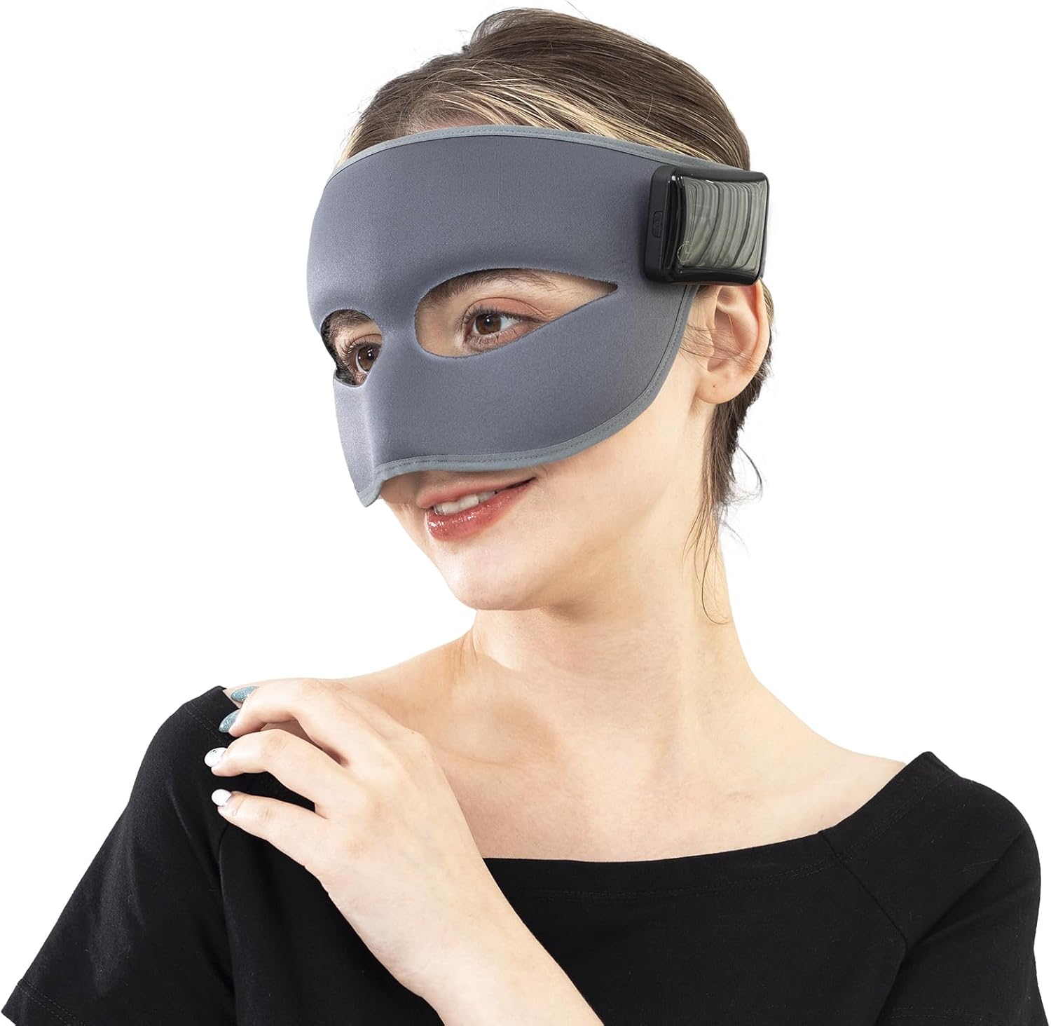Amazon.com: AIROKA Heated Face Mask, 3D Skeletal Vision Design, 3-Speed ...
