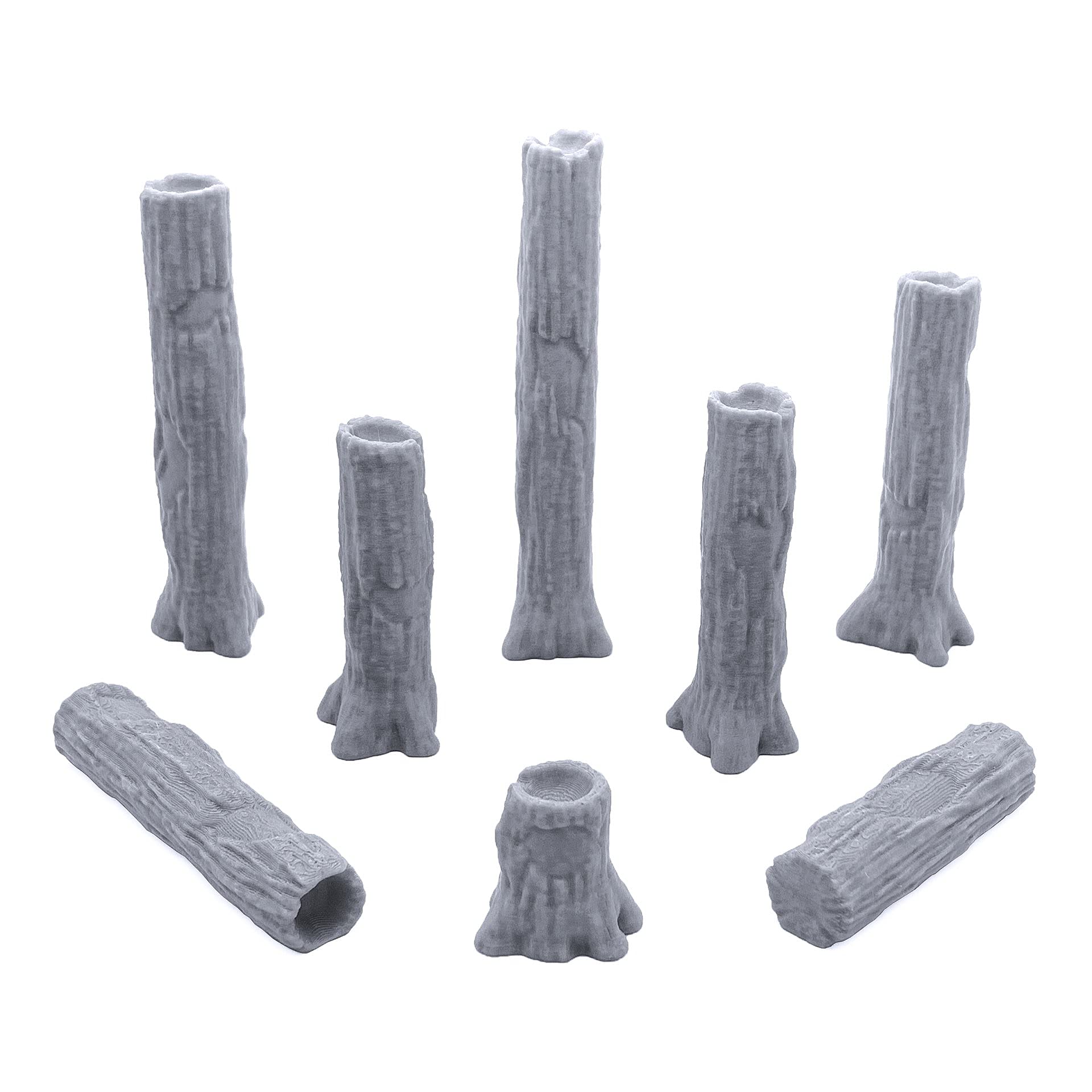Amazon.com: EnderToys Forest Tree Trunks & Logs, 3D Printed Tabletop ...