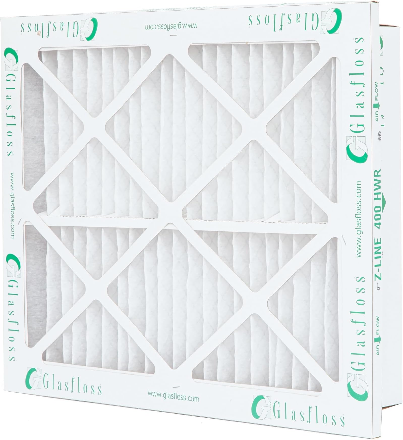 Glasfloss ZL 20x25x4 MERV 10 Air Cleaner Filter (400 HWR) replacements ...