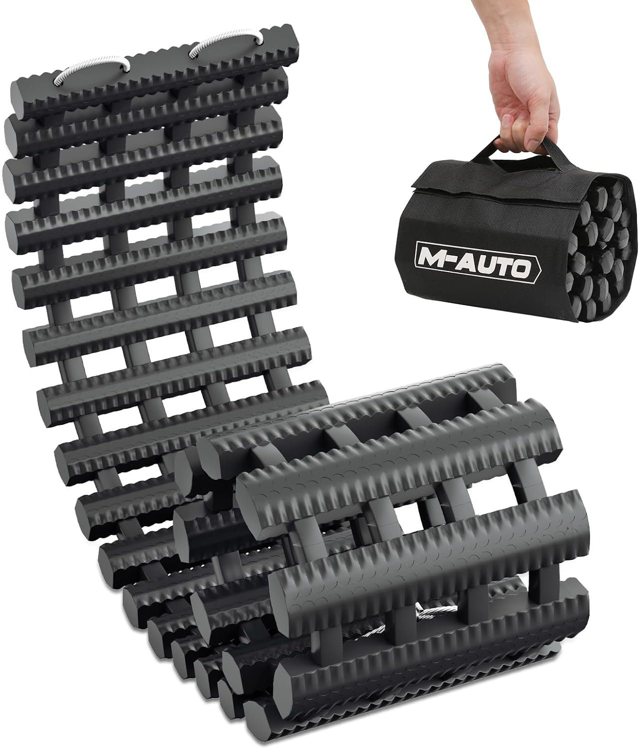 Amazon.com: M-AUTO Snow Tire Traction Mats Portable Recovery Tracks for ...